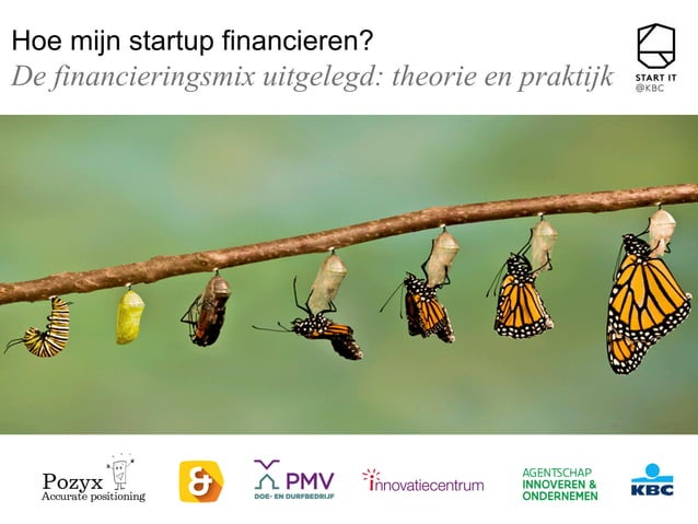 Startup Financiering: de financieringsmix uitgelegd | PPT