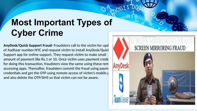 Financial cyber crime awareness and prevention | PPTX | Crime & Harmful ...