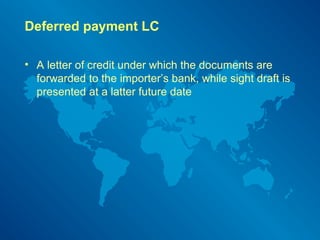 Financing international trade slides | PPT