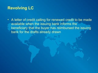 Financing international trade slides | PPT