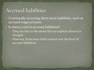 Financing current asset | PPT