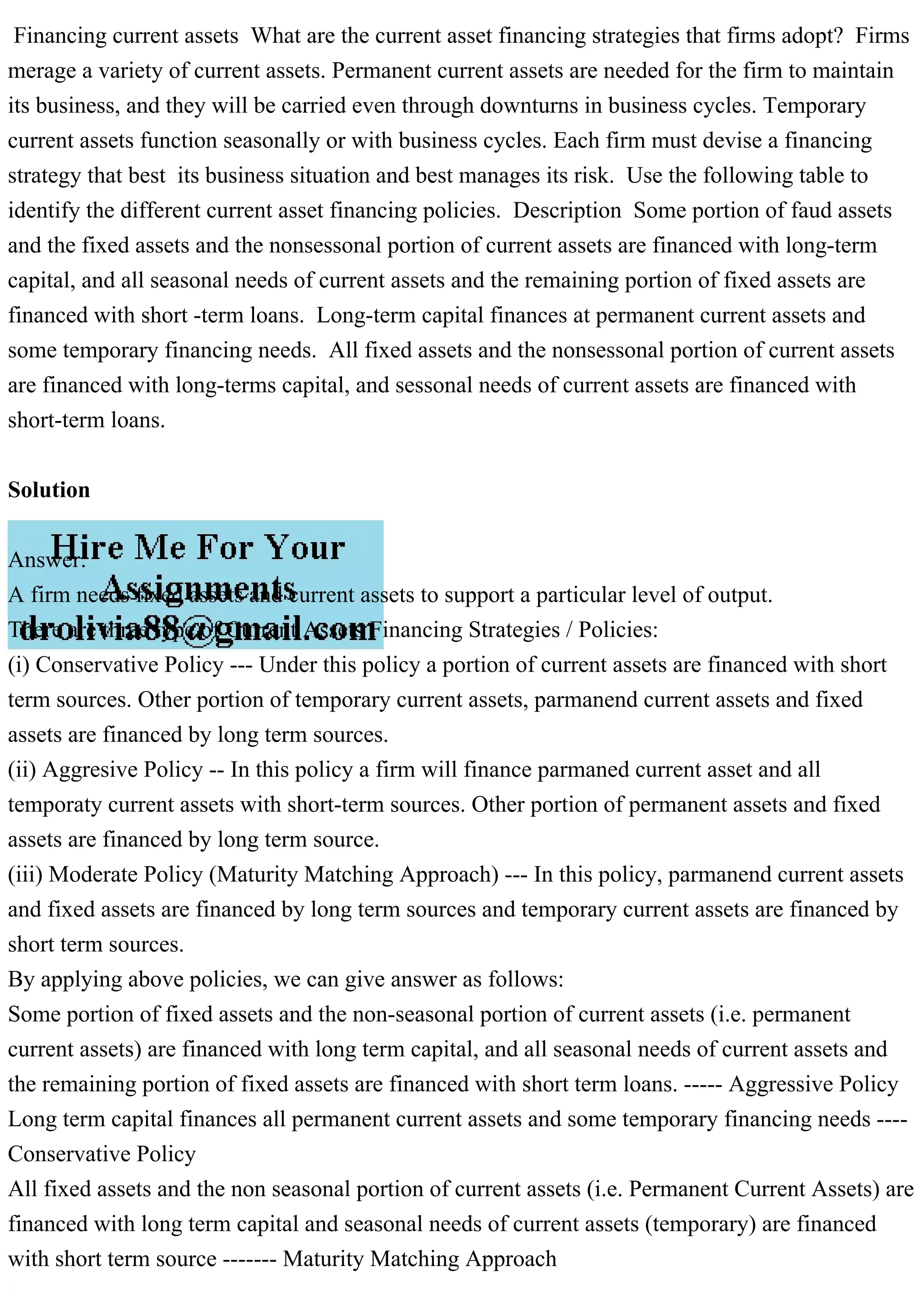 Financing current assets What are the current asset financing strate.pdf