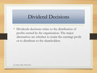 Financing decision | PPTX