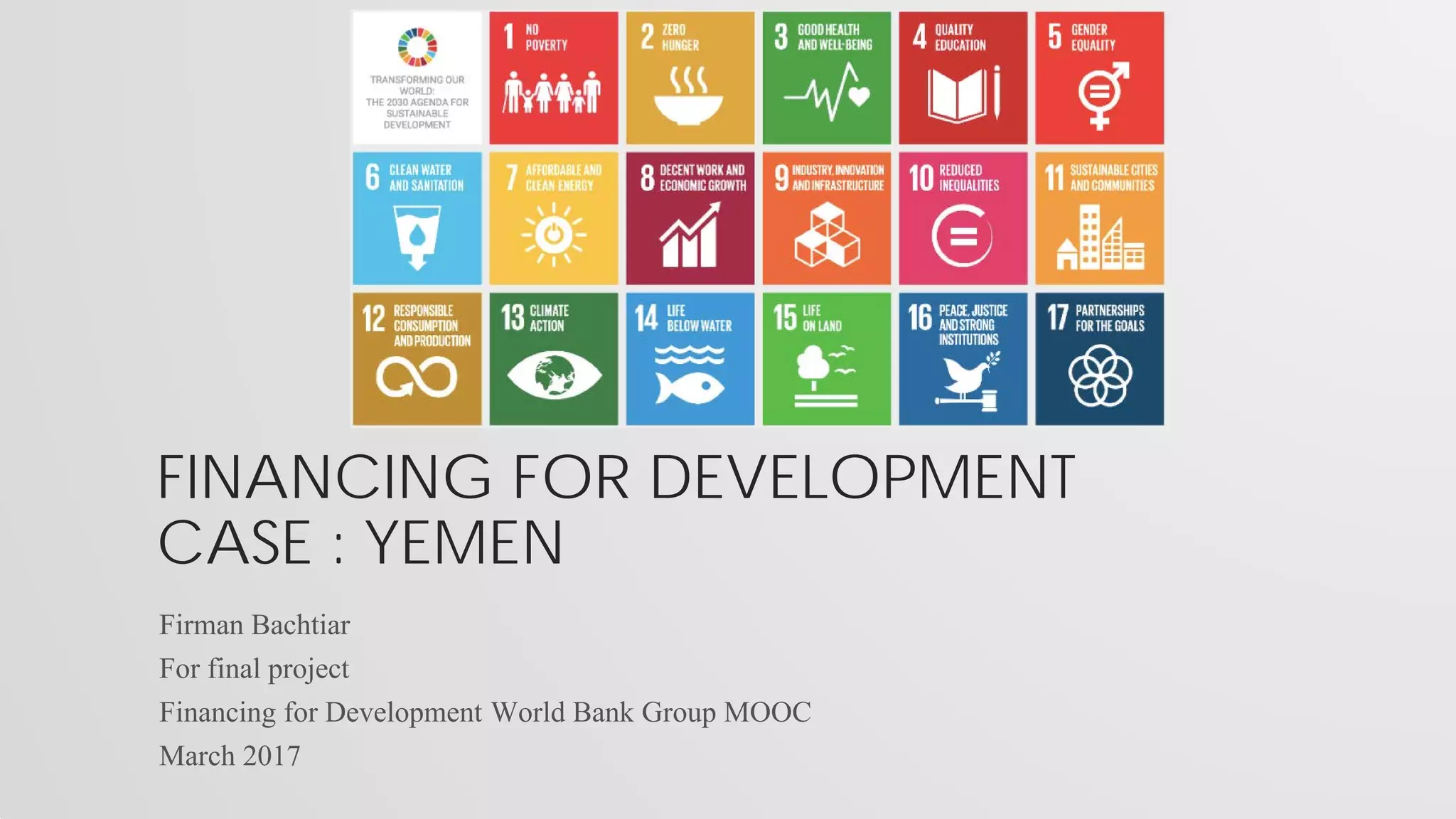 Financing for development firman bachtiar rev 1 | PPT | Free Download