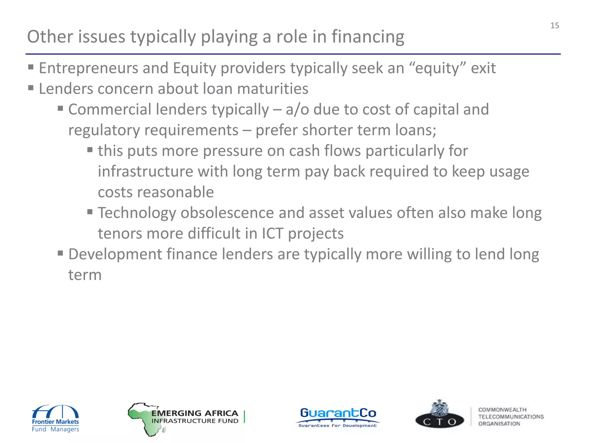 Financing ICT Infrastructure | PDF
