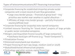 Financing ICT Infrastructure | PDF