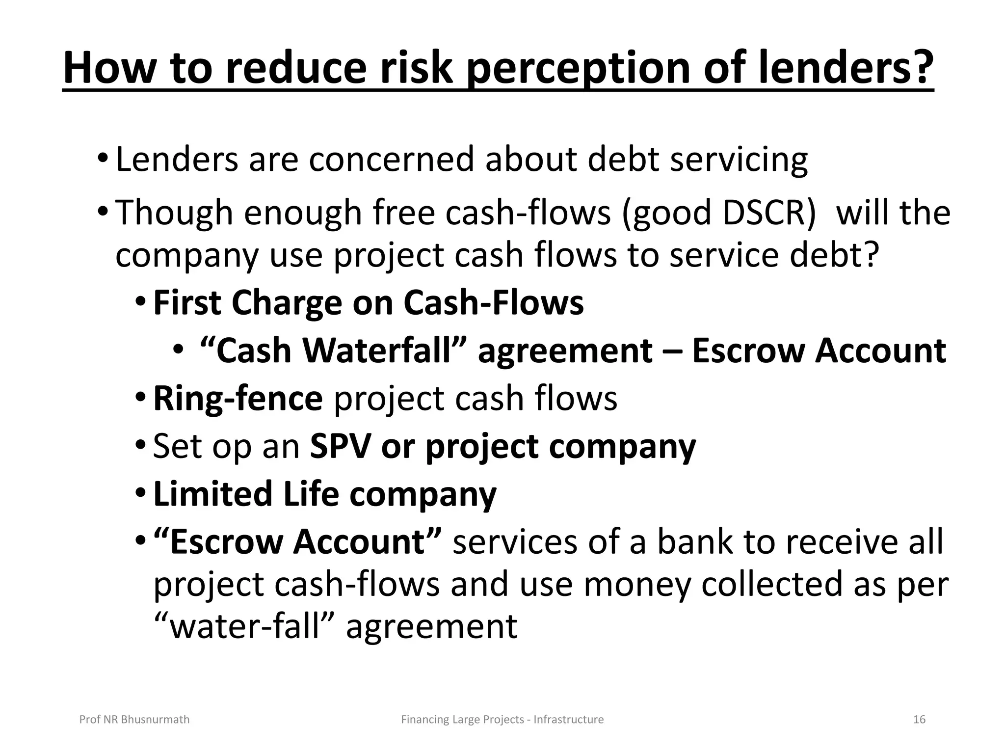 Financing Laaaaaaaaarge Infrastructure .ppt
