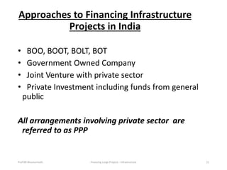 Financing Laaaaaaaaarge Infrastructure .ppt