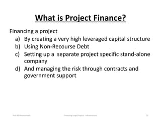 Financing Laaaaaaaaarge Infrastructure .ppt