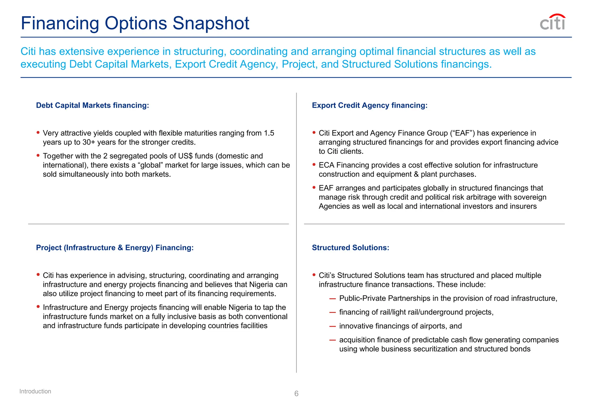 Financing Infrastructure Projects Final.ppt