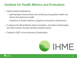 Financing of Global Health - IHME 0609 | PPT