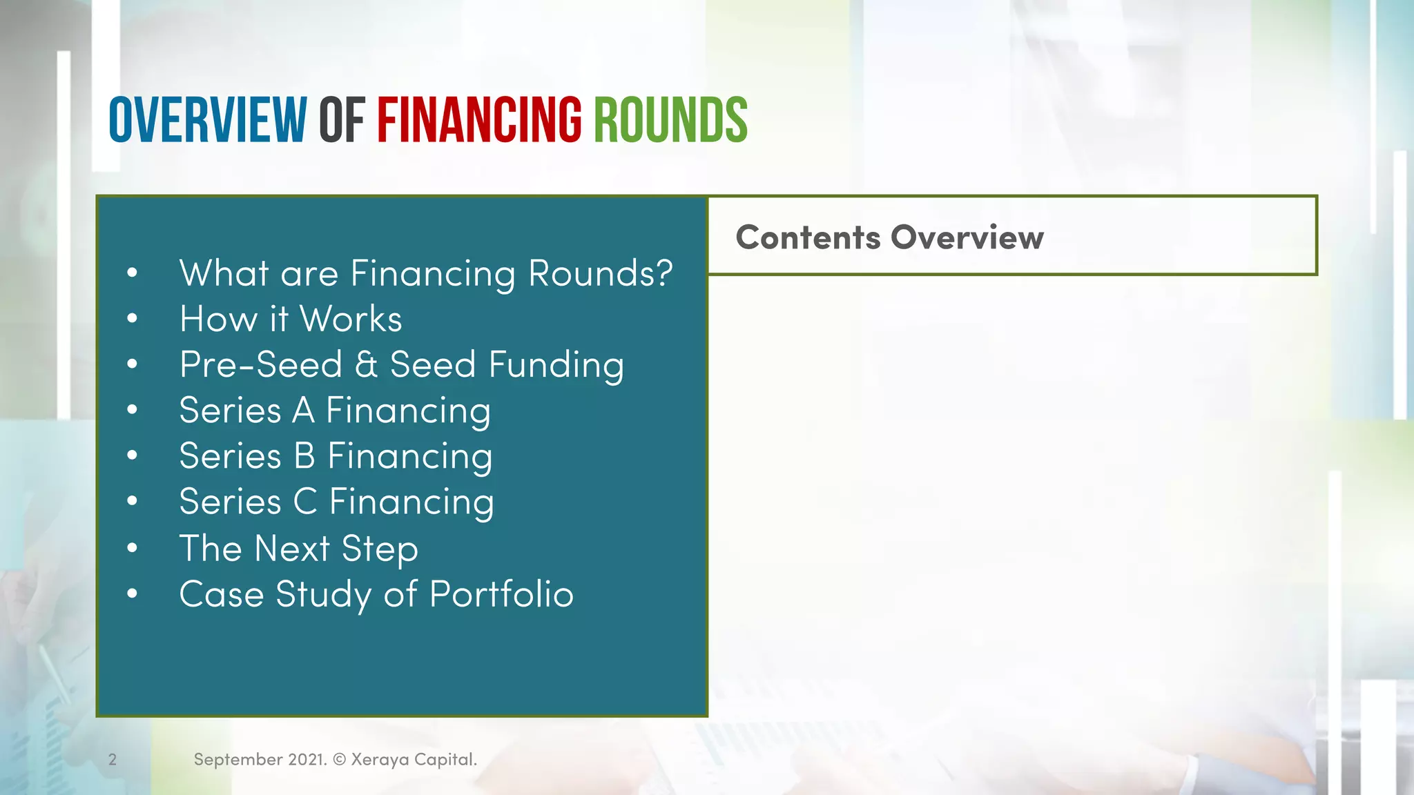 Overview of Financing Rounds | PPT