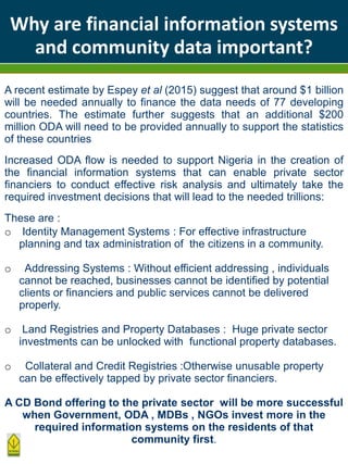 Financing the 2030 SDGs with Community Development Bonds sola ...
