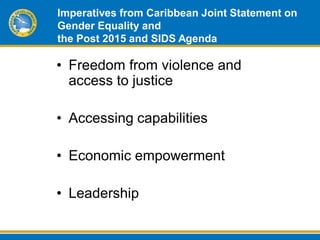 Financing Substantive Gender Equality within A New SDG Framework | PPT