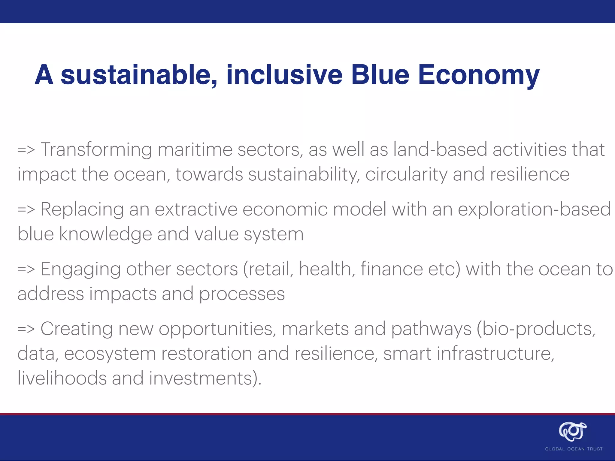 Financing the sustainable and inclusive blue economy | PDF