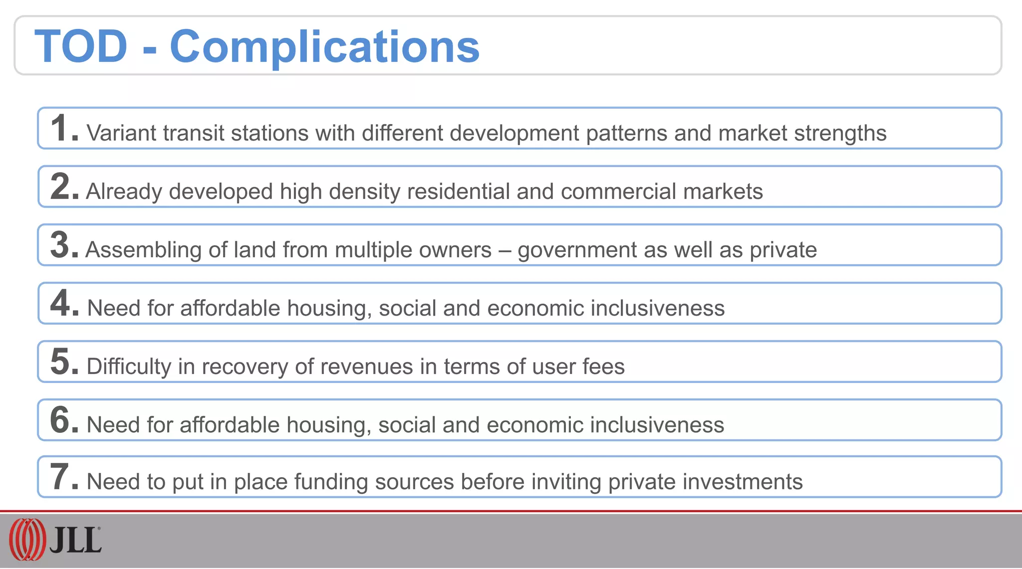 Financing Transit Oriented Development (TOD) | PDF