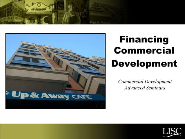 Financing Commercial Development | PPT