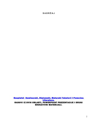 Finansijska ravnoteza i neravnoteza | DOC