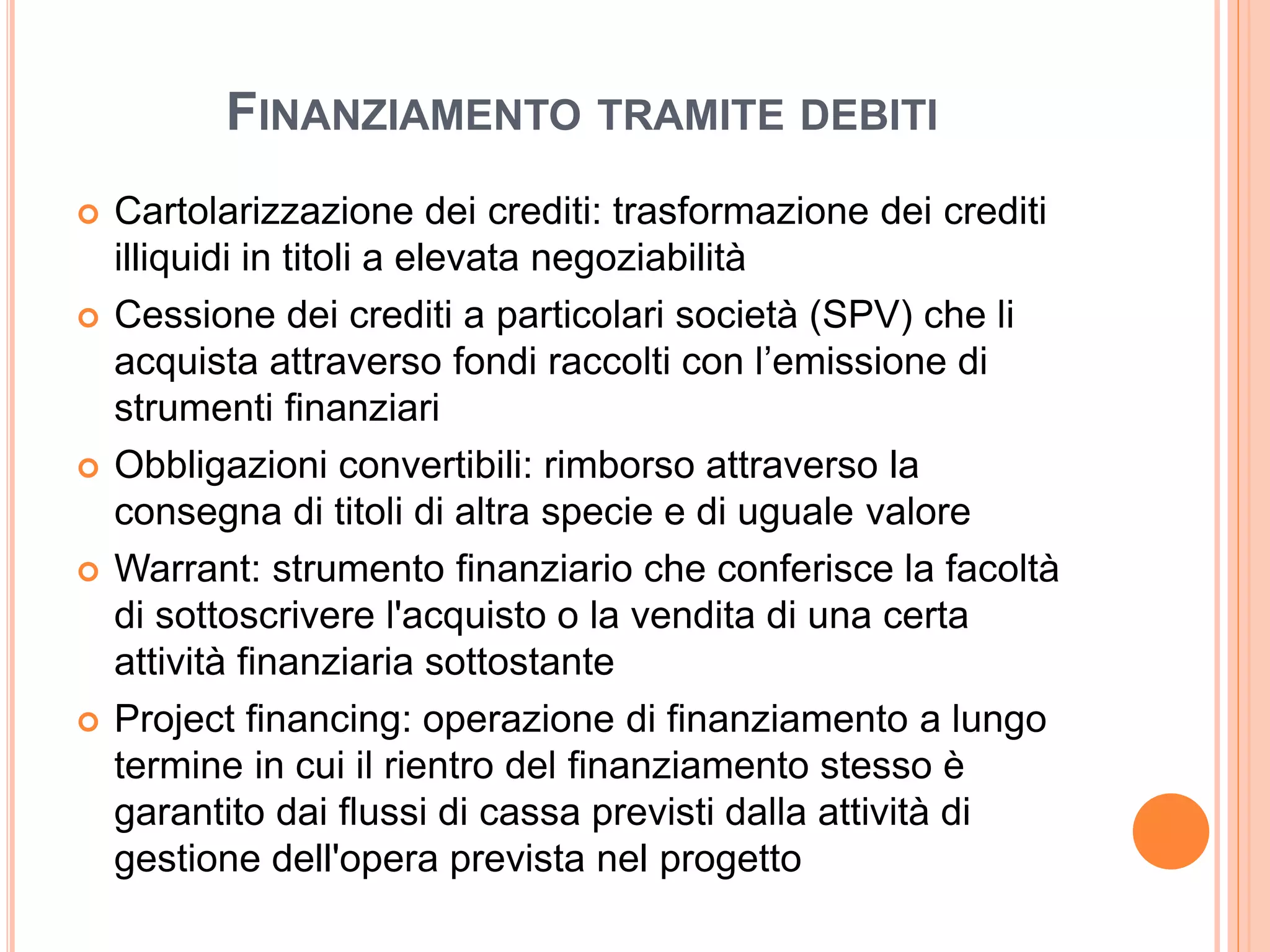 Finanziamentotramitedebito | PPT
