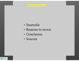 Staatsolie | PDF