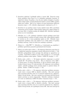 Finasijska matematika | PDF