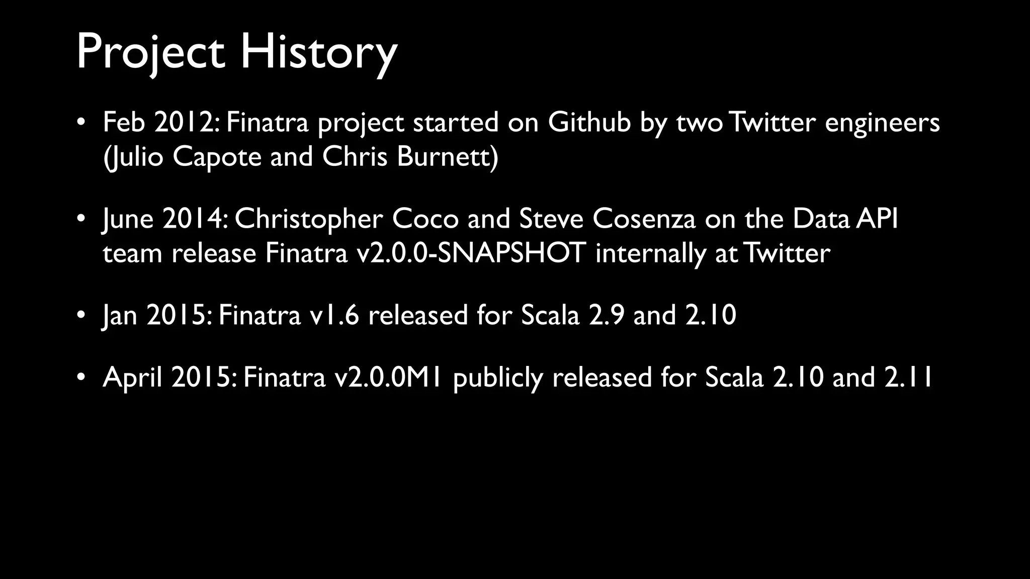 Finatra v2 | PPT