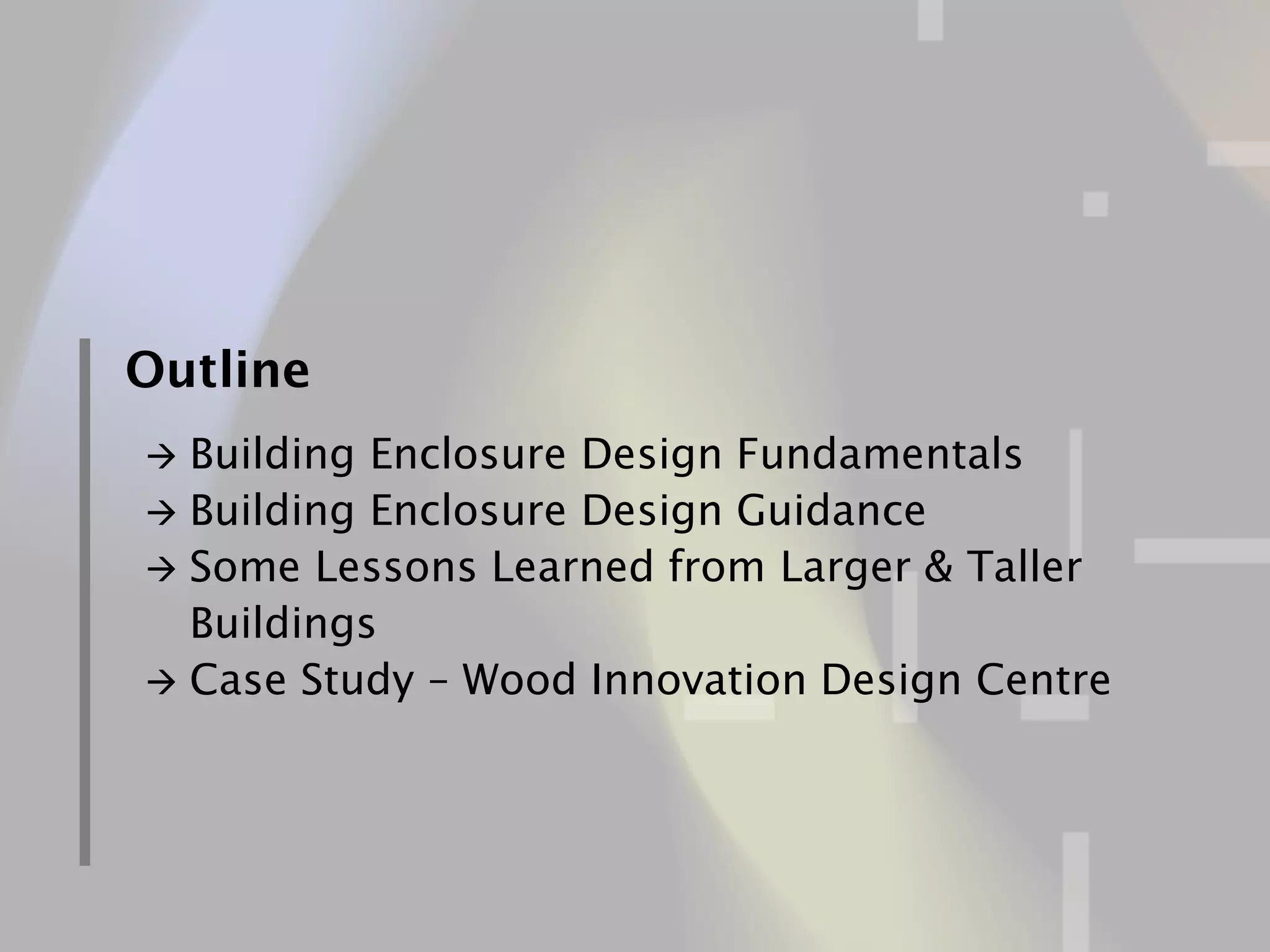 Tall Wood Building Enclosure Designs That Work | PPT