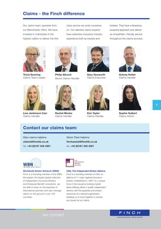 Finch claims service | PDF