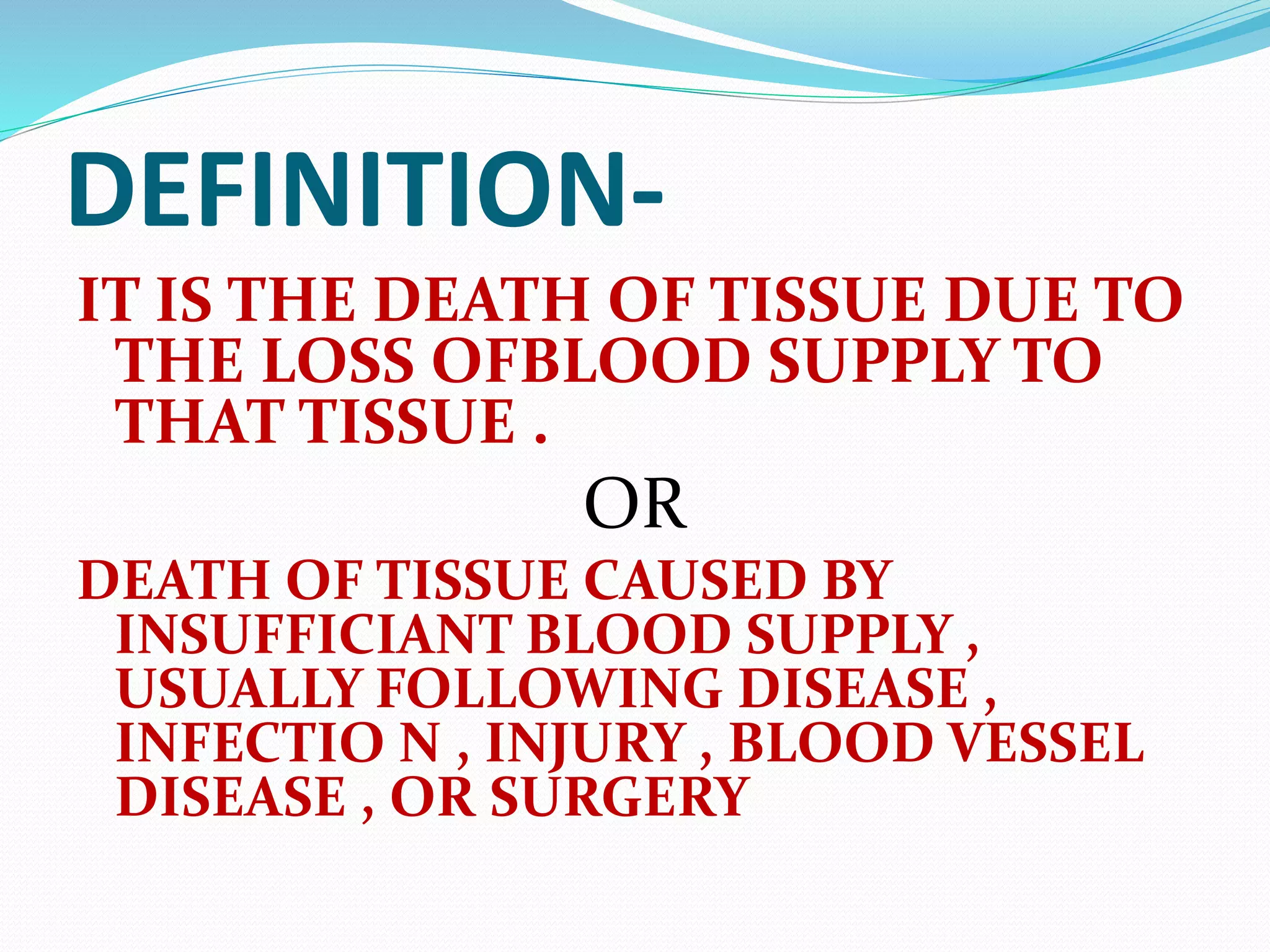 GANGRENE (MEDICAL SURGICAL NURSING) | PPTX
