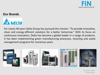 FIN Malta company profile | PPSX | Manufacturing Industry | Industries