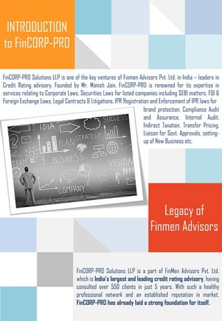 Fin corp pro Brochure | PDF
