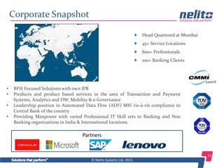 FinCraft - Anti Money Laundering Solution by Nelito | PPT