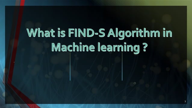 Find S Algorithm Ppt