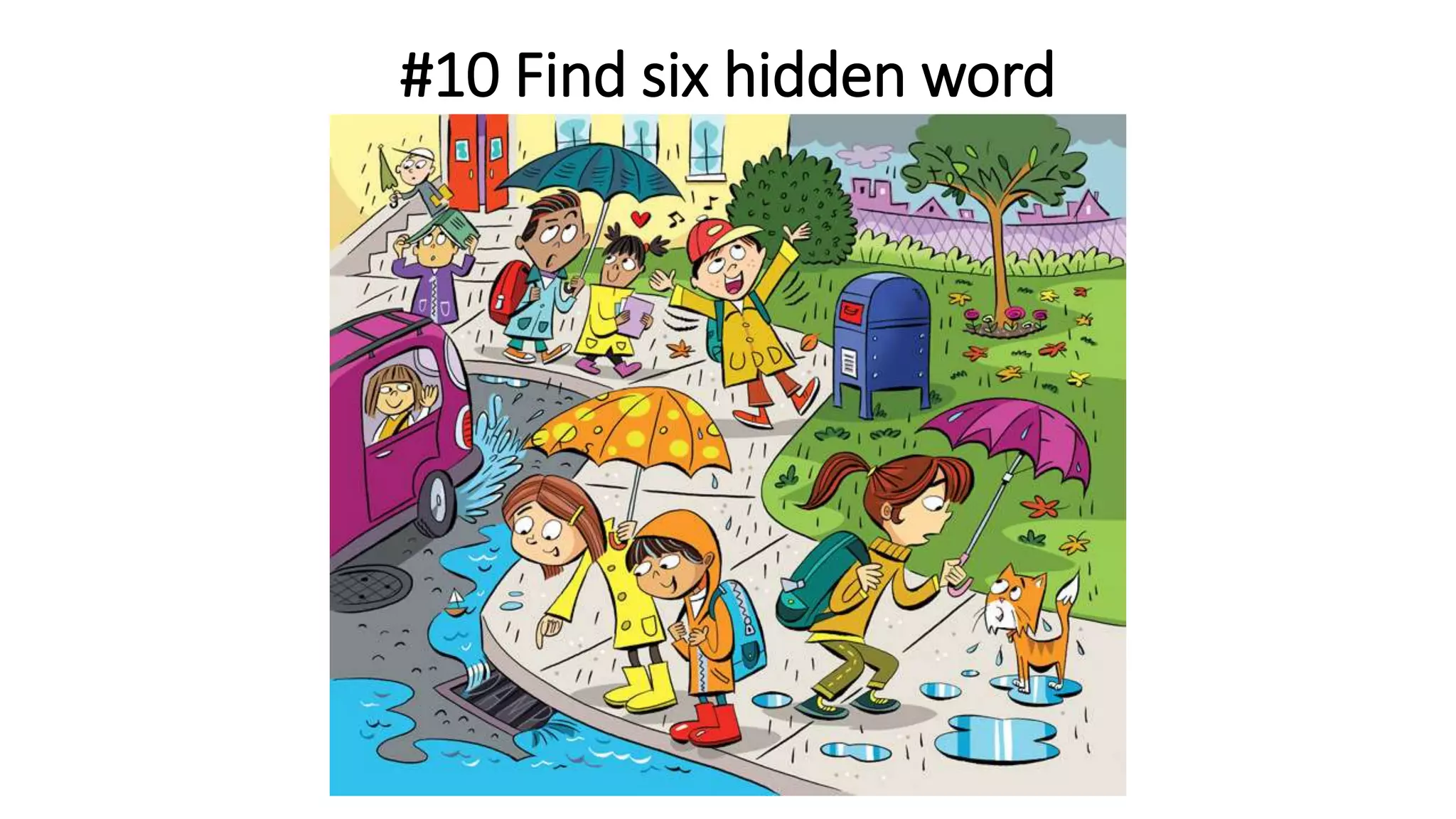 Find words challenge | PPTX