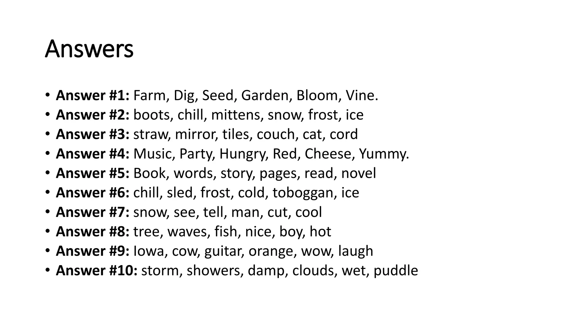 Find words challenge | PPTX