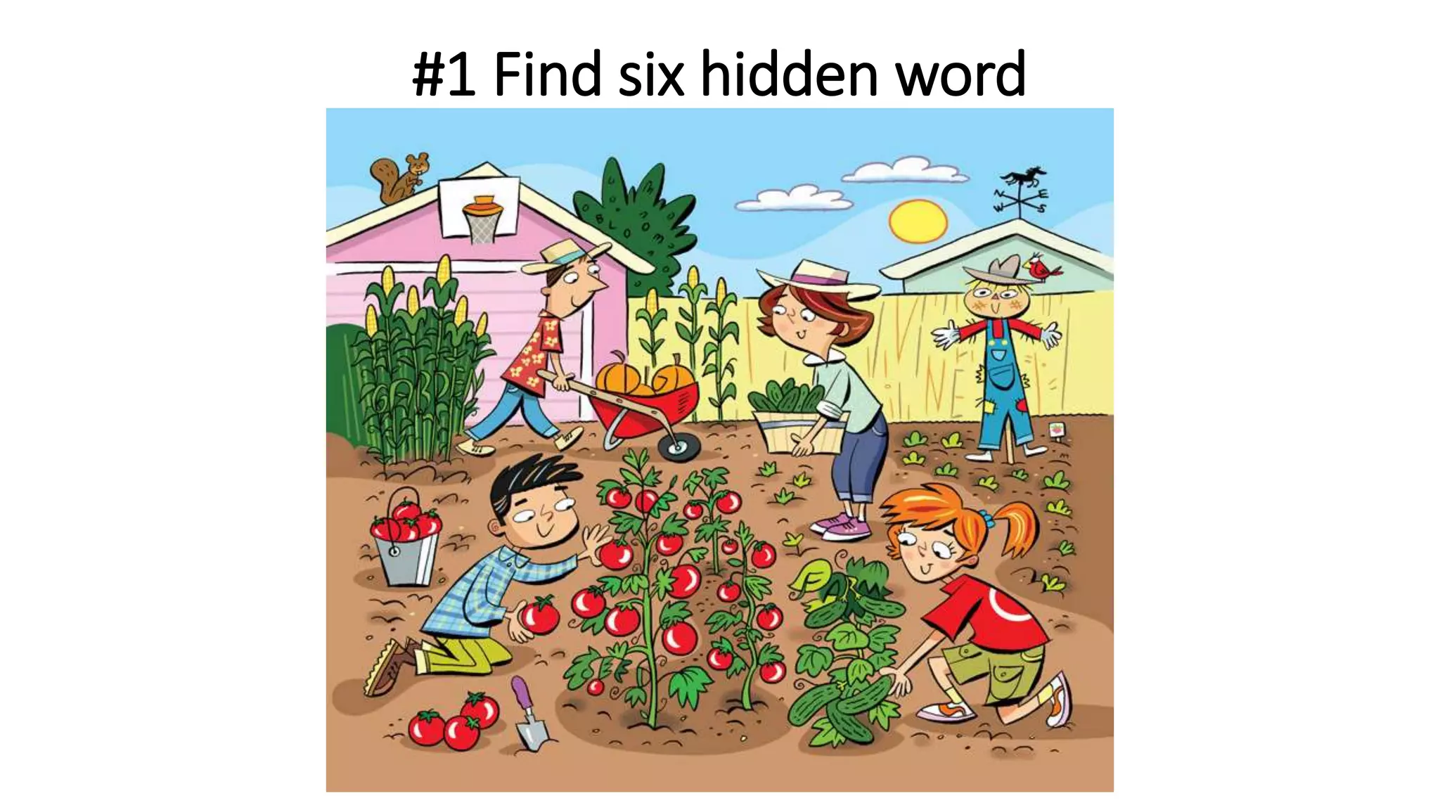 Find words challenge | PPTX