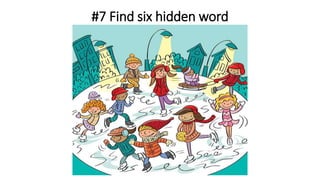 Find words challenge | PPTX