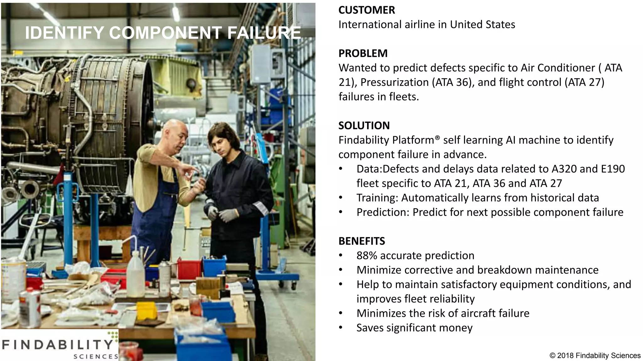 AI-powered predictive maintenance for Airlines | PPTX