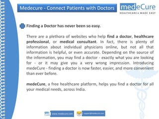 Find a doctor | PPTX