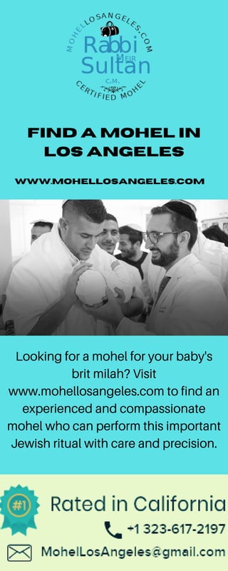 Find a Mohel in Los Angeles - www.mohellosangeles.com