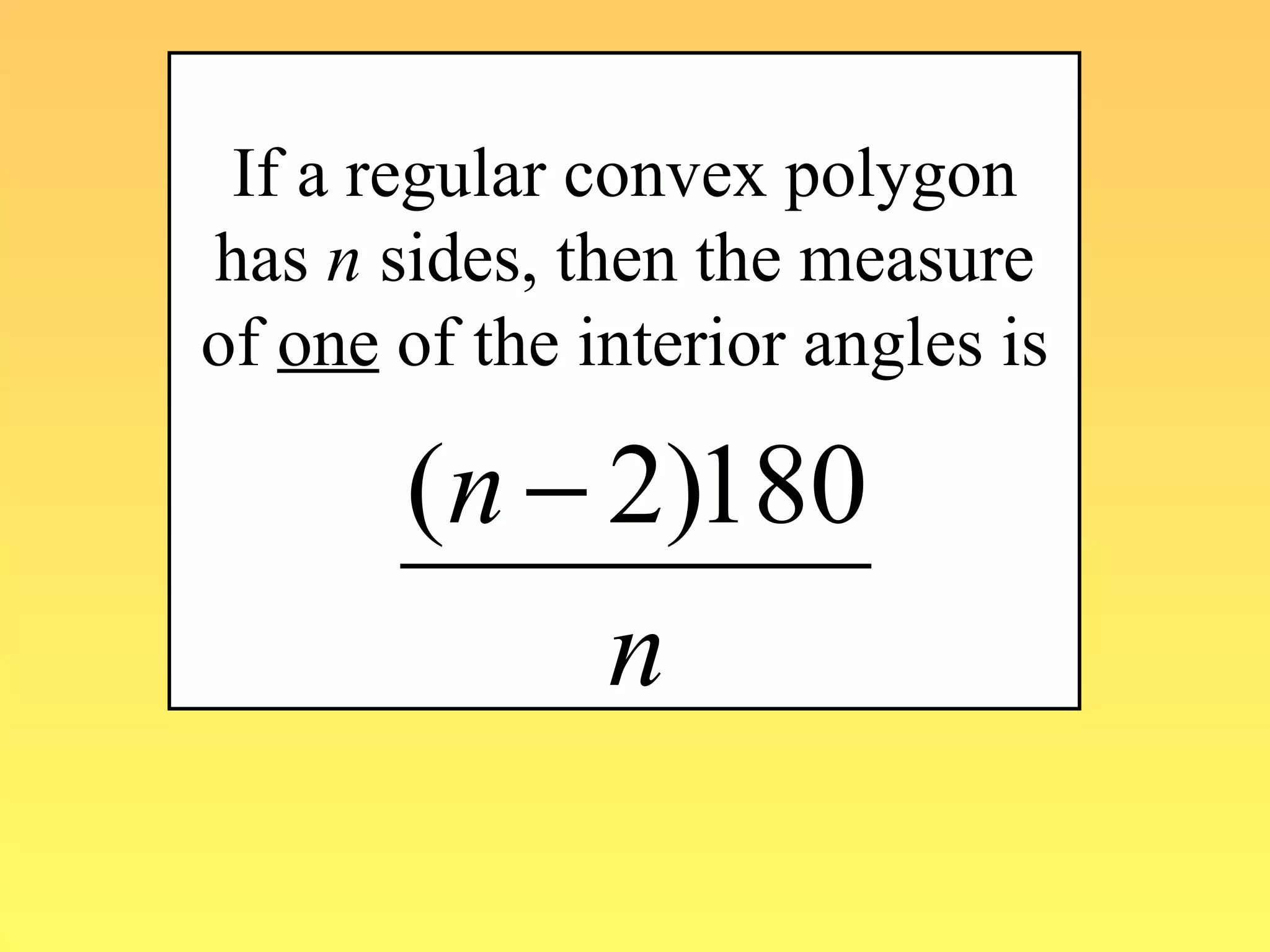 Find angle measures in a polygon | PPT