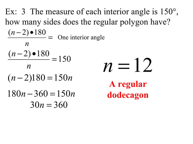 Find angle measures in a polygon | PPT