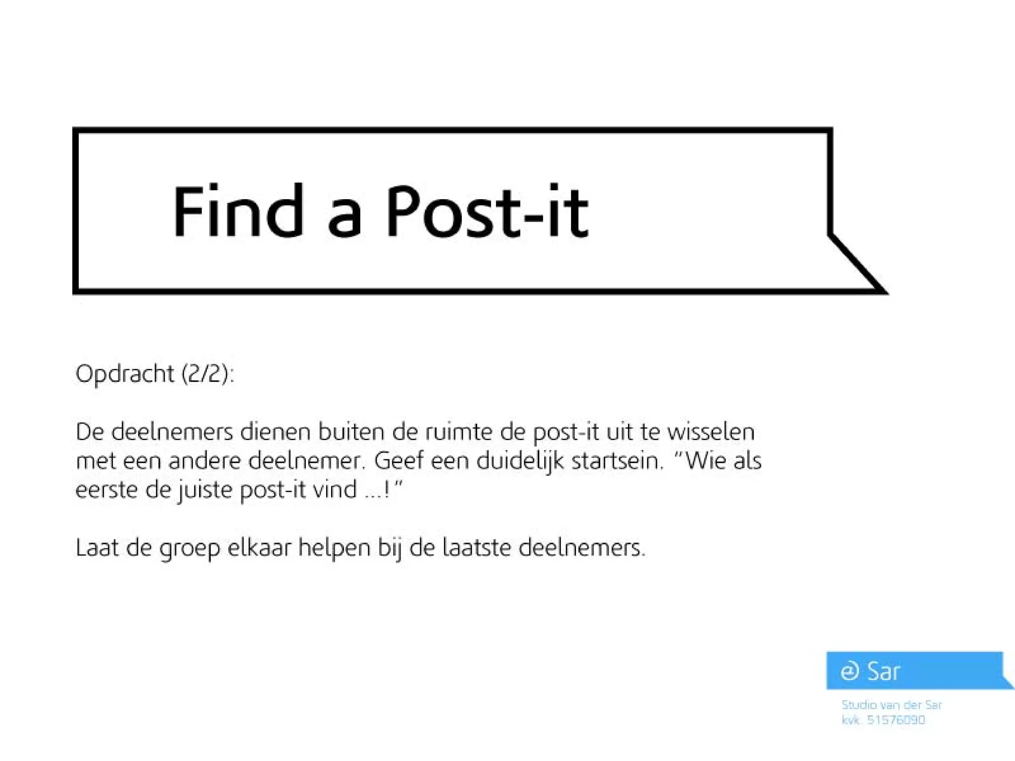 Werkvorm | Find a post it | PDF
