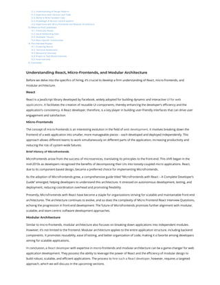 Find a React Developer Specialized in Micro-Frontends & Modular ...