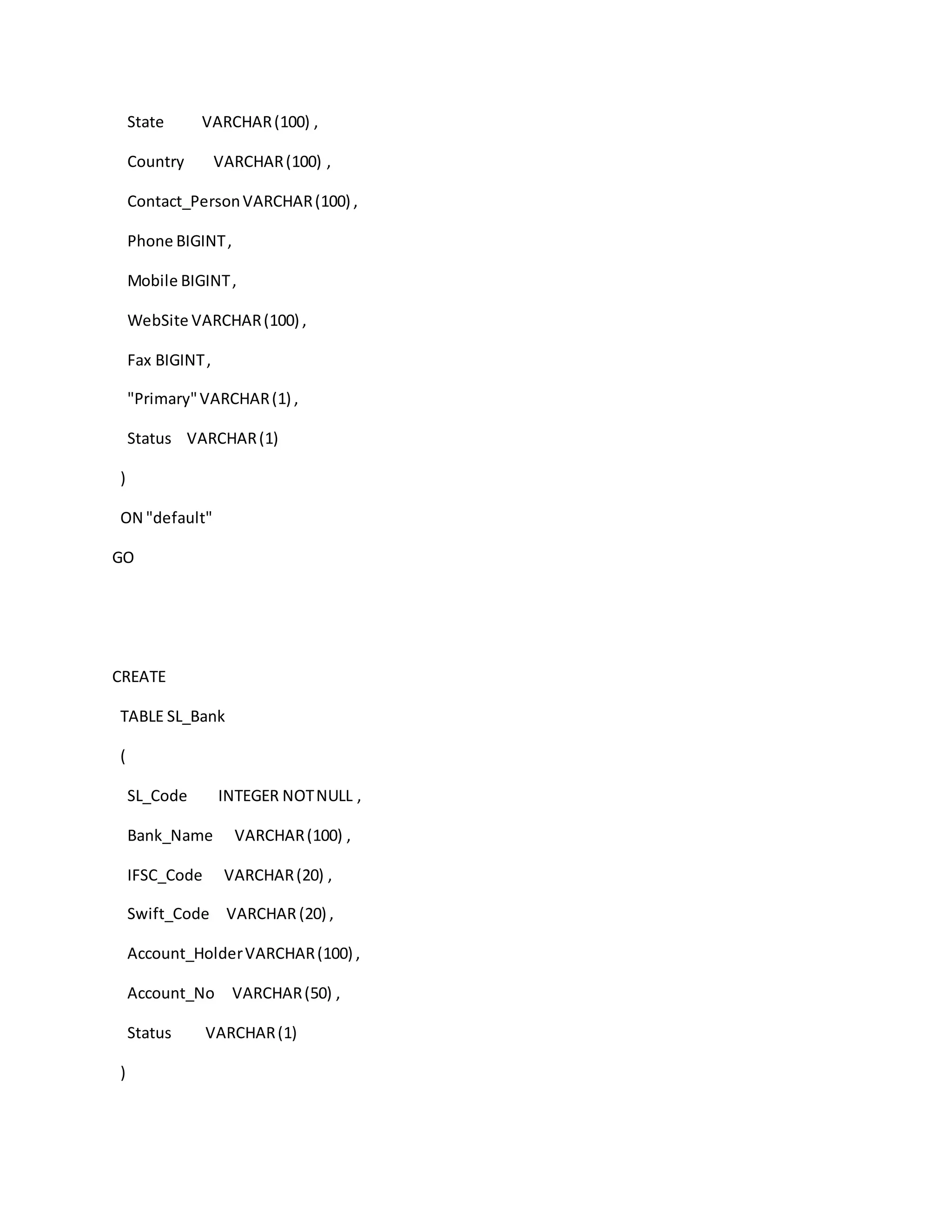 Finance data model | PDF