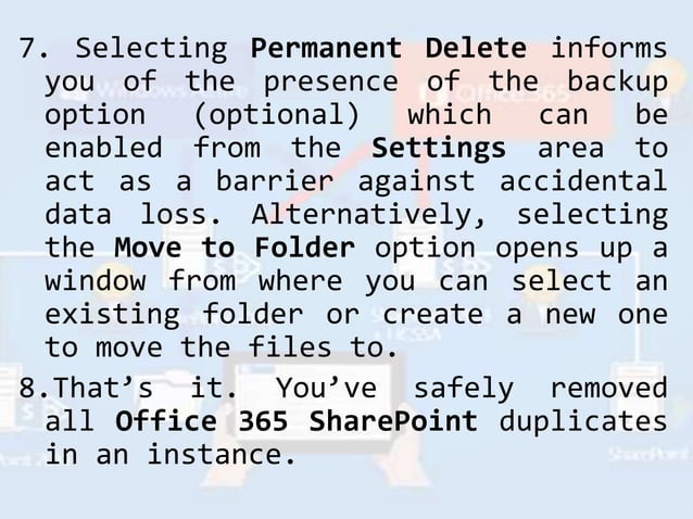 Find Duplicate Files In Office 365 Sharepoint Ppt