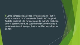 Fin del periodo conservador | PPTX