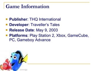 Finding Nemo Demo | PPT