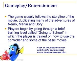 Finding Nemo Demo | PPT