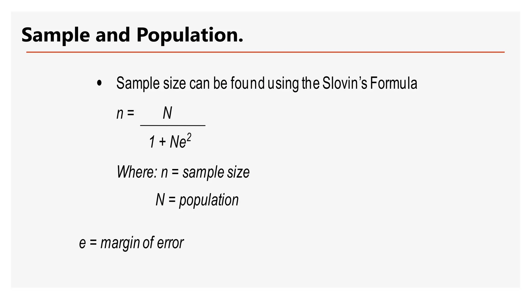 Finding-sample-using-Slovins-formula.pptx | Free Download